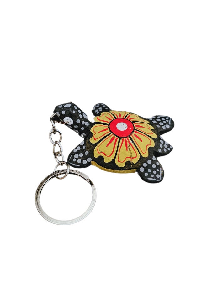 Generic Hand painted wooden keychain | Best Price UAE | Dubai, Abu Dhabi