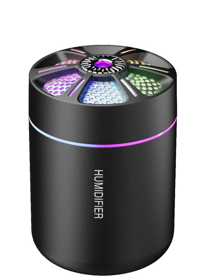 Generic Mini Air Humidifier and Diffuser with 6 Different Lights and 2 ...
