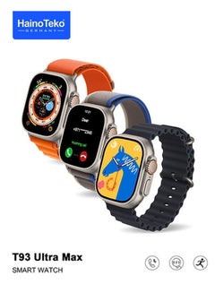 Haino Teko New HainoTeko T93 Ultra Max Smartwatch, Biggest Screen Size ...