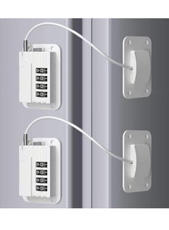 SYOSI Refrigerator Lock Combination Fridge Locks 2 Pack Adhesive RV ...