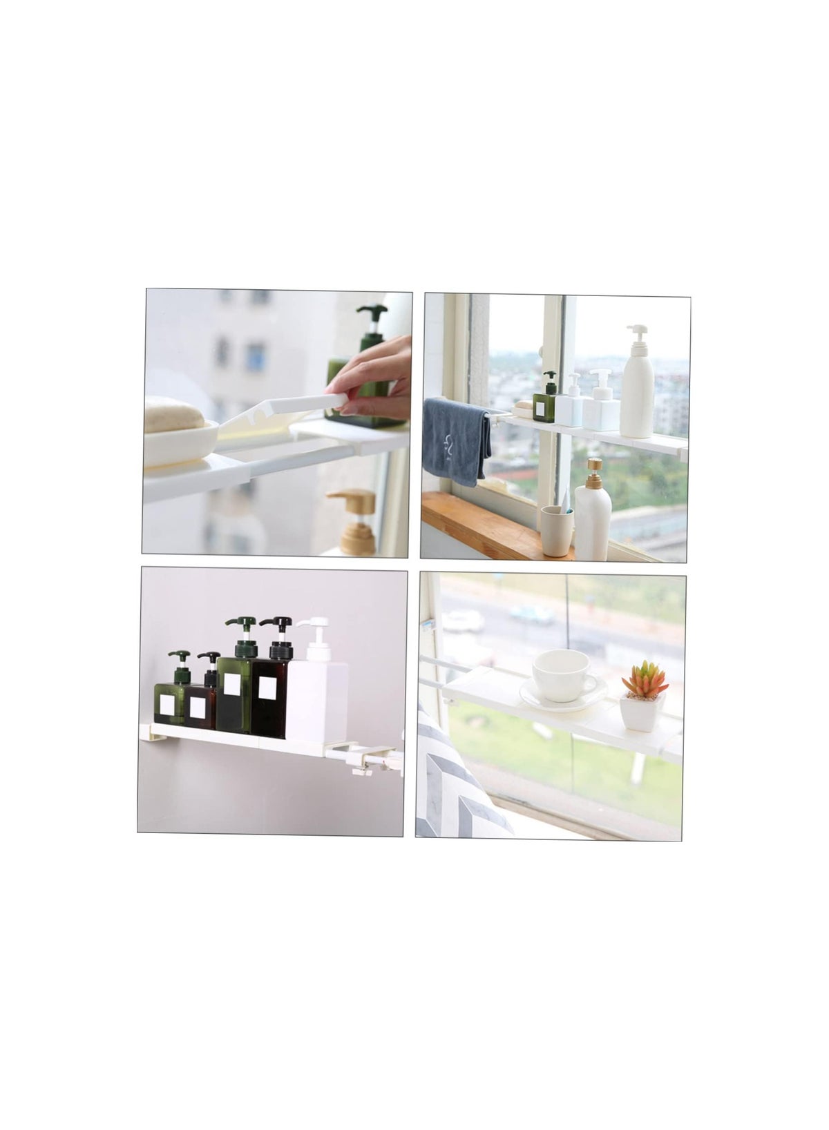 Generic Expandable Closet Tension Shelf DIY Divider Separator ...