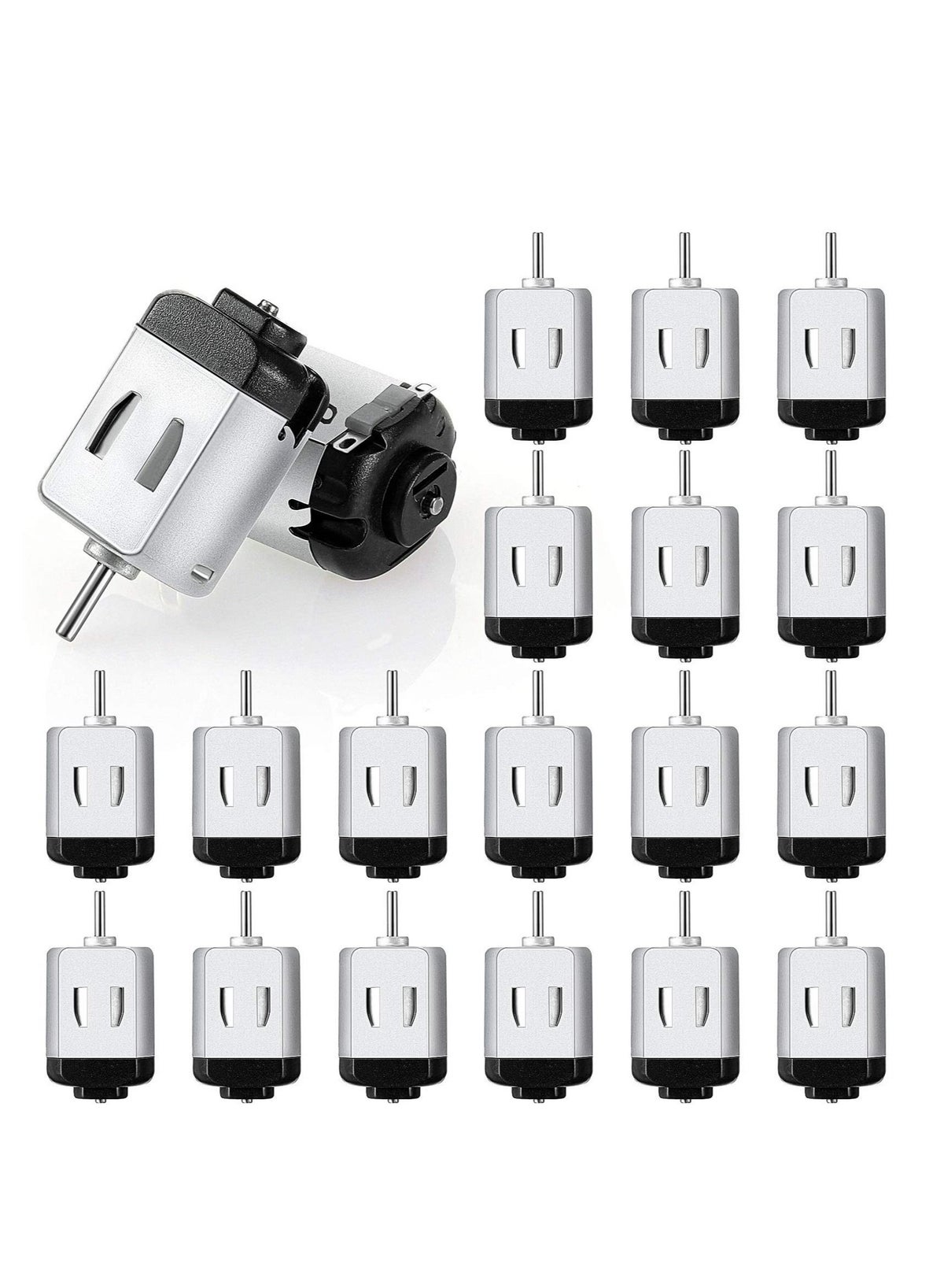 Generic Mini DC Motor, 20 Pcs 1.5-3V 23000RPM Micro Electric Motor ...