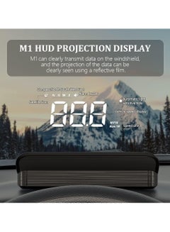 Generic M1 Windshield Projection Heads Up Display, Digital GPS ...