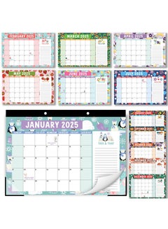 Hadley Designs Doodle Desk Calendar 2025 - 18-Month 2025 Desk Calendar ...