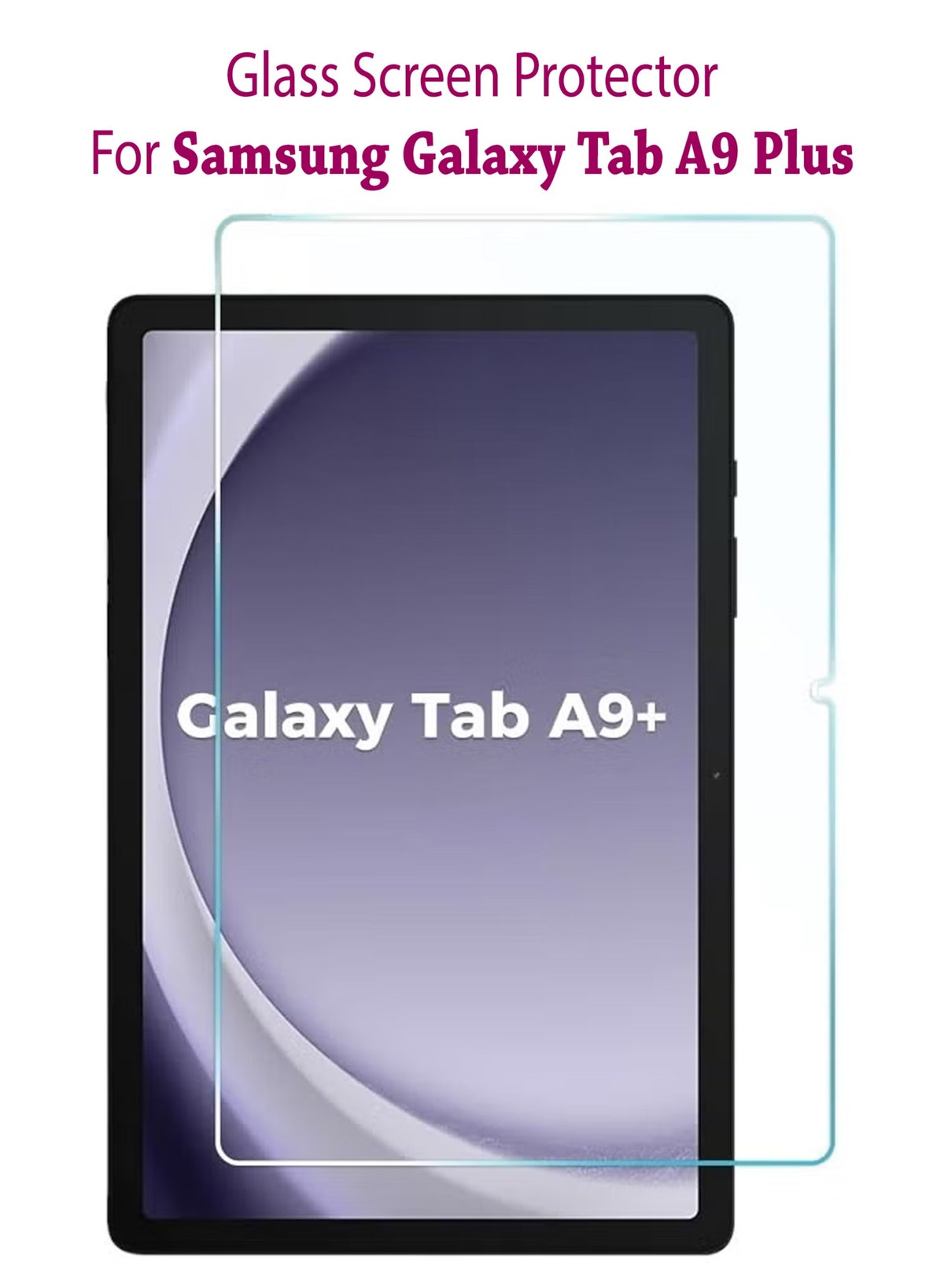 Waldic Tempered Glass Screen Protector For Samsung Galaxy Tab A9 Plus | Best Price KSA | Riyadh ...