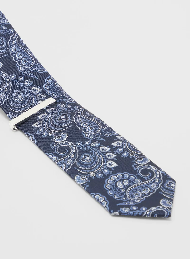 Ted Baker Tie And Tie Bar Giftset for Men | Best Price KSA