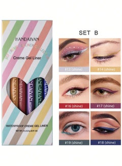 Handaiyan 6 Piece Colors Waterproof Creme Gel Liner Set B Egypt | Cairo ...
