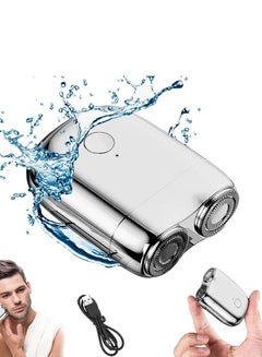Arabest Portable Travel Size Electric Mini Shaver for Men, Pocket Size ...