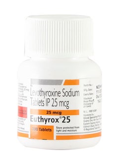 Merck Euthyrox 25 Tablet 100's UAE | Dubai, Abu Dhabi