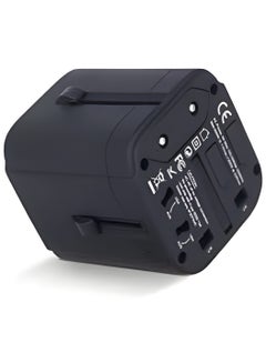 REBENUO Universal International Travel Adapter 2 Port/USB with One Type ...