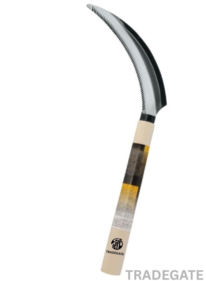 TRADEGATE Japanese Steel Sickle Saw, Large Curved Blade, Traditional ...