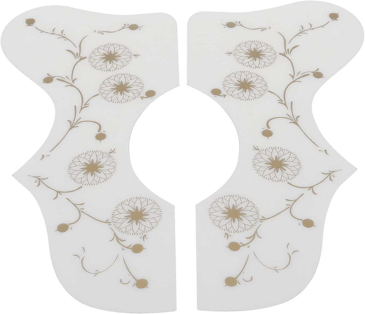 Wal front 2Pcs Guitar Pick Guard Scratch Proof Hard Plastic Self ...