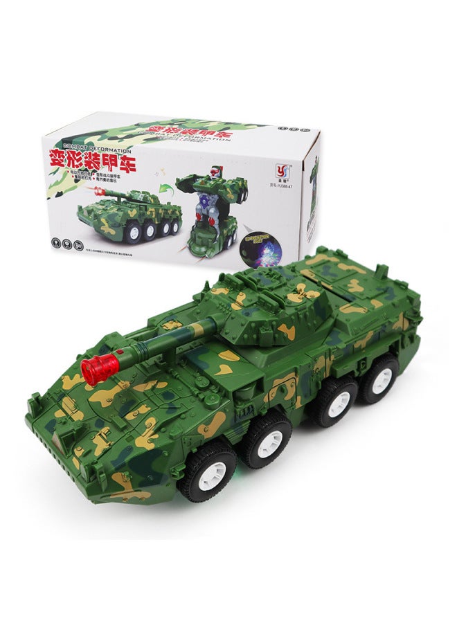 Generic Shake The Same Children's Toys Universal Tank Deformation Robot ...