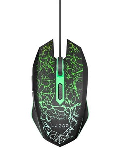 LAZOR Lazor Tap X Braided Wired Cable Mouse GM03C Black UAE | Dubai ...