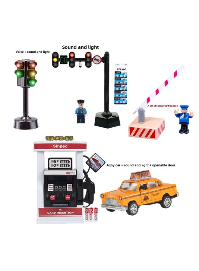 Generic Children's Traffic Light Toy Sound Light Light Early Childhood ...