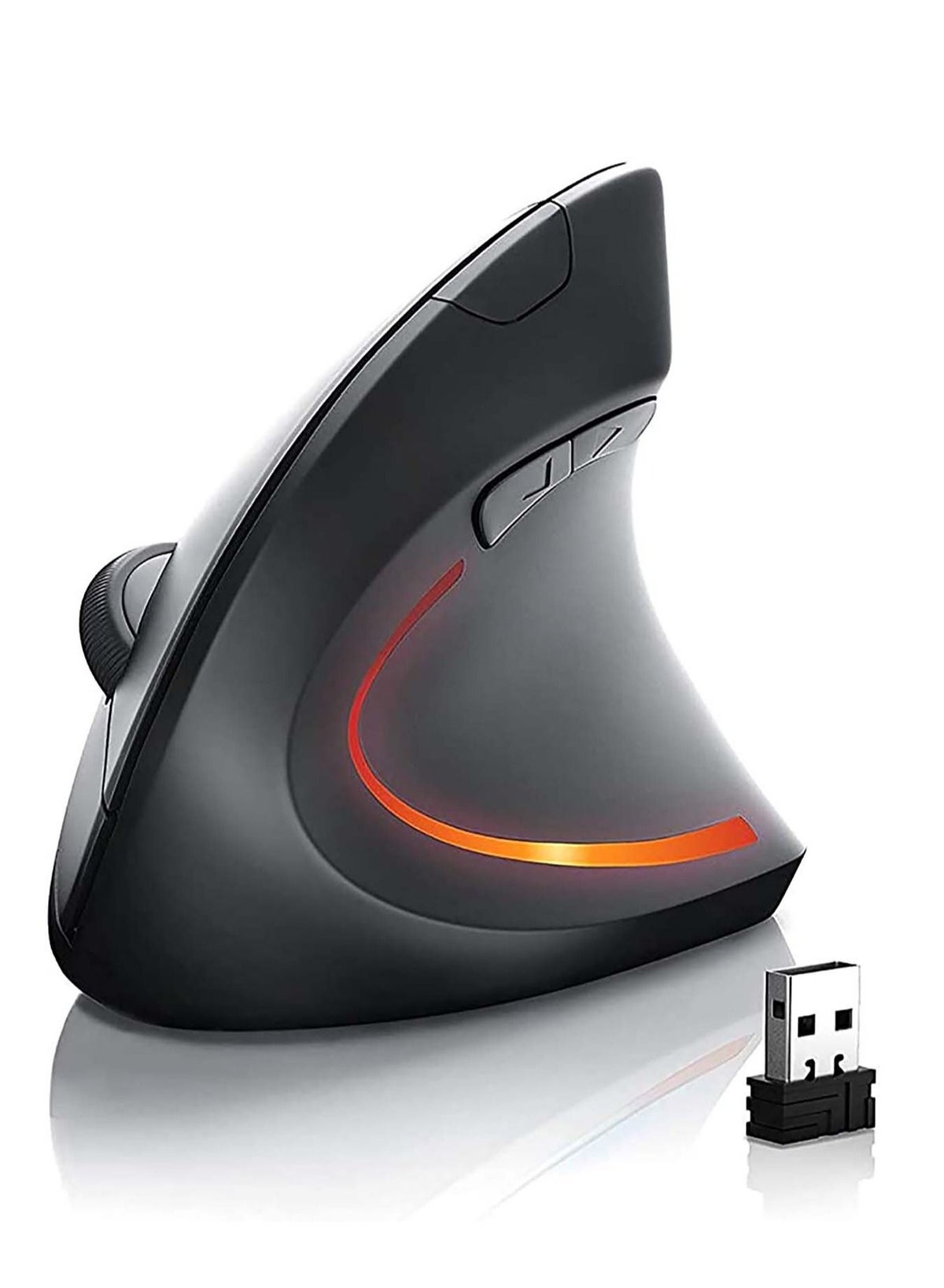 SYOSI Ergonomic Wireless Mouse, Vertical Gaming Mouse Ergonomic design ...