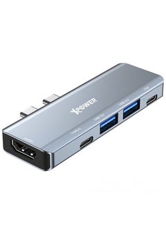 Xpower HC55 5-in-1 100W Type-C Hub 5 Port Support PD Charging and Data ...