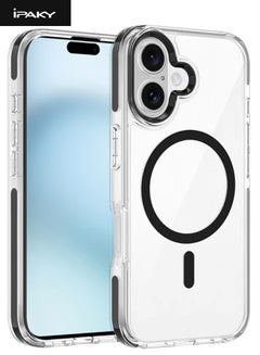 IPAKY iPhone 16 Case, iPhone 16 Case with Metal Lens Protective Ring ...
