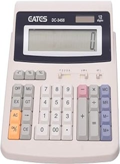 EATES Eates DC-3456 Desktop Electronic Calculator 12 Digits with Dual ...