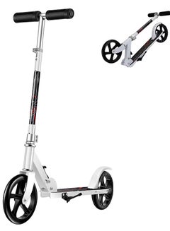 Arabest Kick Scooter, Foldable Commuter Scooter with Support Stand and ...
