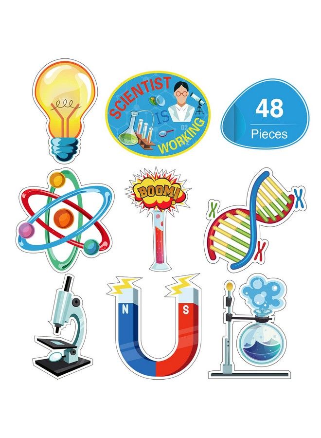 تسوق Outus و48 Pieces Science Bulletin Board Sets Laminated Science ...
