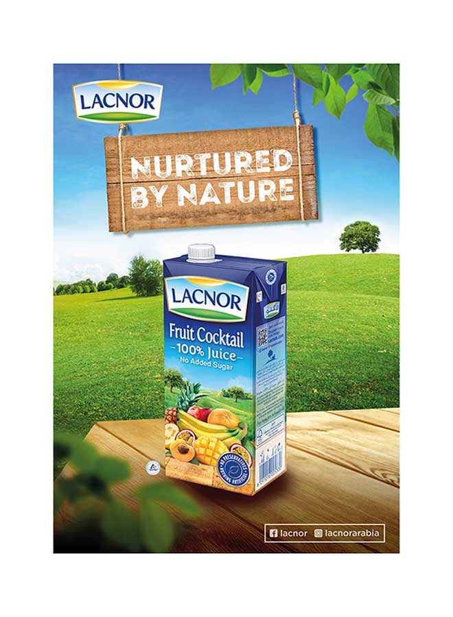 Buy Lacnor Essentials Fruit Cocktail 100 Percent Juice, No Added Sugar ...