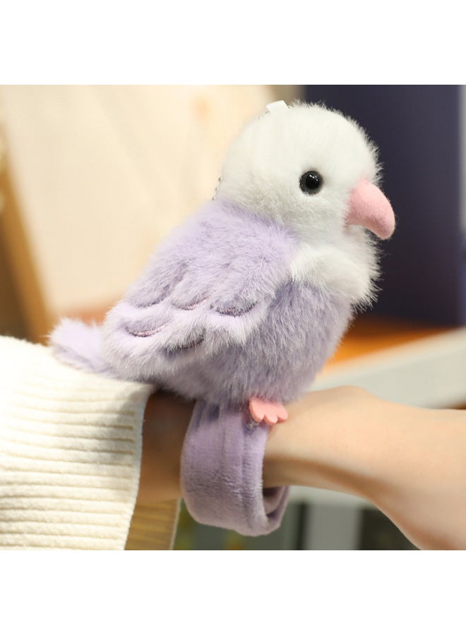 Generic Cute Simulation Parrot Hand Figure Doll Bird Plush Toy Doll ...
