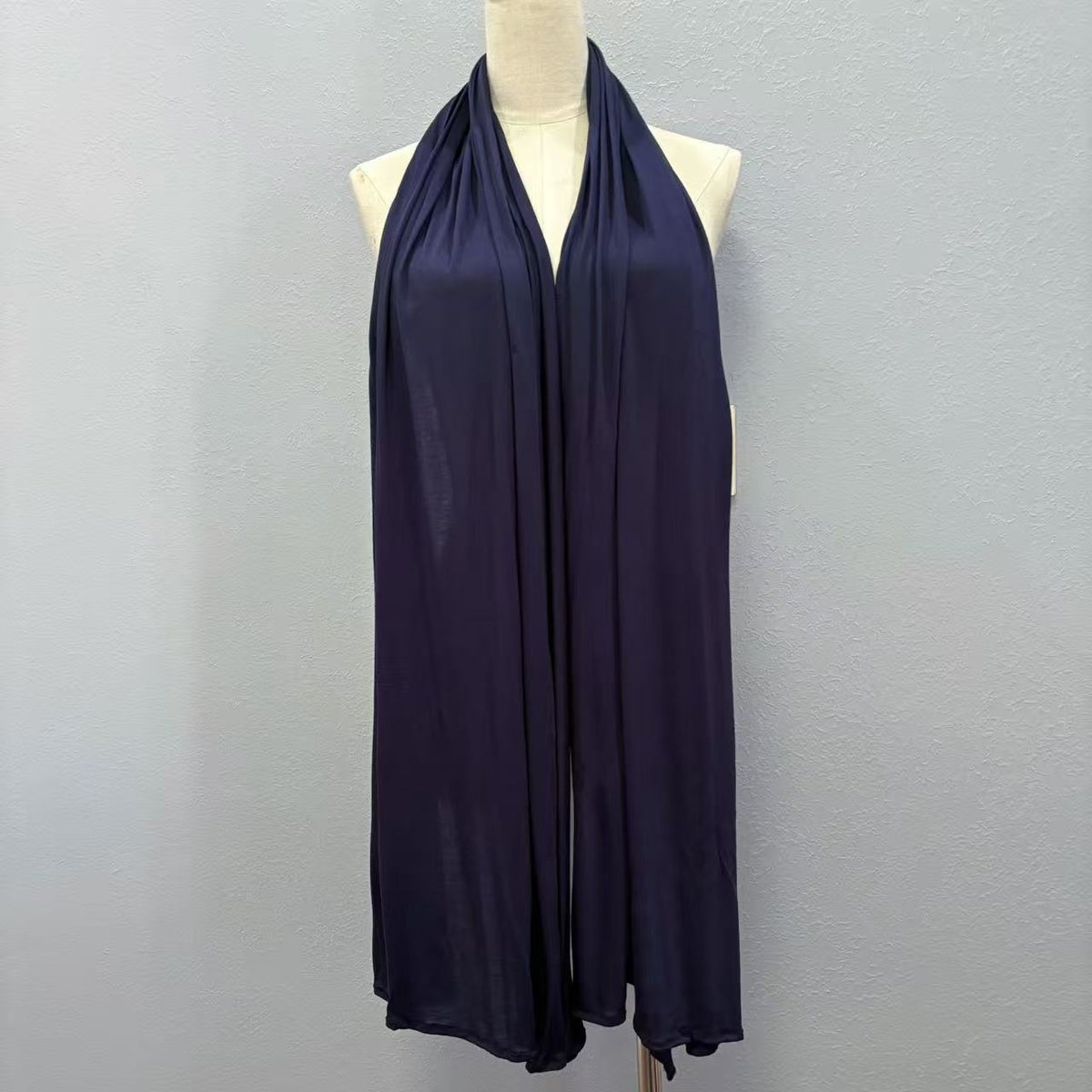 Generic 180 Pure Color Large Size Mercerized Cotton Turban Boutique ...