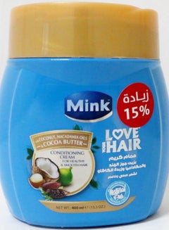 Mink Mink Hair Conditioning Cream With Coconut, Macadamia Oils & Cocoa ...