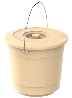 Cosmoplast EX 5L Round Plastic Bucket with Steel Handle KSA | Riyadh ...