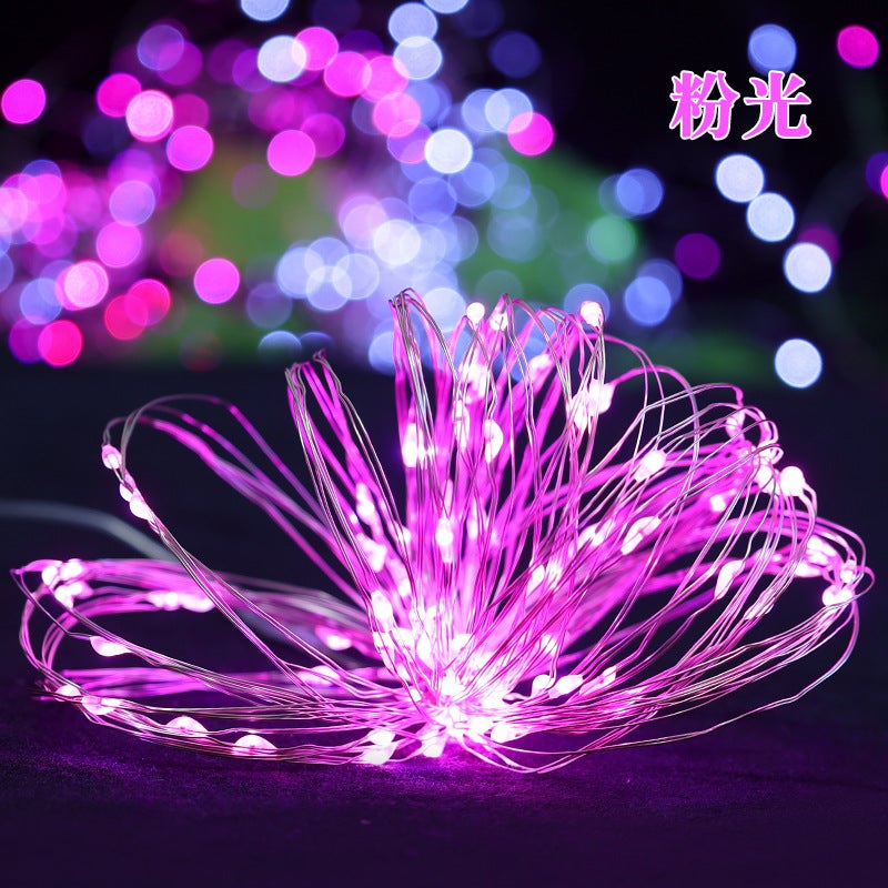 Generic 3Aa Battery Box Led Copper Wire Light String Christmas Lights ...