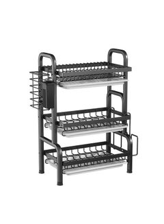 Sharpdo Kitchen Counter Top 3 Layer Dish Shelf 42*23.5*61cm KSA ...