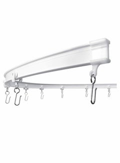 Generic Flexible Bendable Curtain Track, Curved Ceiling Track for ...