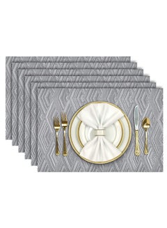 Generic 6 Pieces Placemat High-quality PVC Material Heat Insulation ...