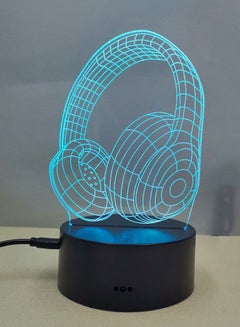 Generic 3D LED RGB Optical Illusion Night Light Color KSA | Riyadh, Jeddah