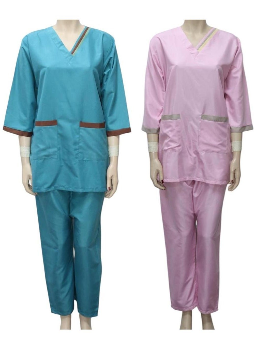 1home Housemaid Uniform Maid Nanny Scrub Suit 2 piece set | Best Price ...