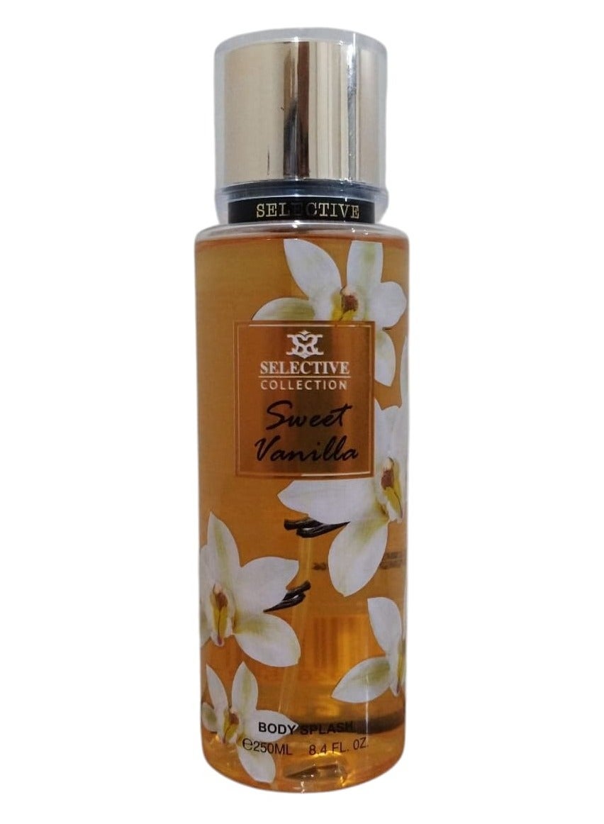 Selective Collection Sweet Vanilla Body Splash For Women - 250 ML ...