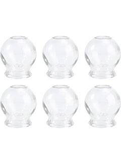 klarako 6Pcs Cupping Therapy Sets: Glass Fire Cupping Jars Thick Glass ...
