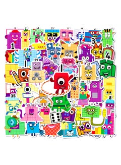 Generic 50-Piece Numberblocks Cute Vinyl Waterproof Sticker UAE | Dubai ...