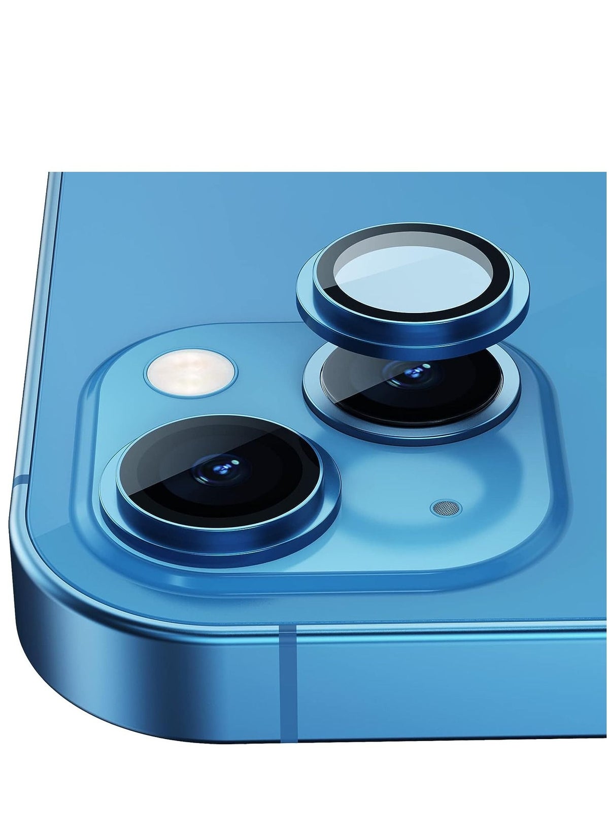Generic Anti-scratch Tempered Glass Camera Cover For iPhone13 / 13 Mini (Blue) | Best Price KSA ...