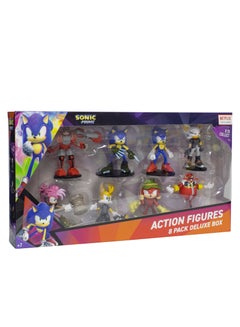 SONIC Sonic Articulated Action Figures 8 Pack Deluxe Box UAE | Dubai ...