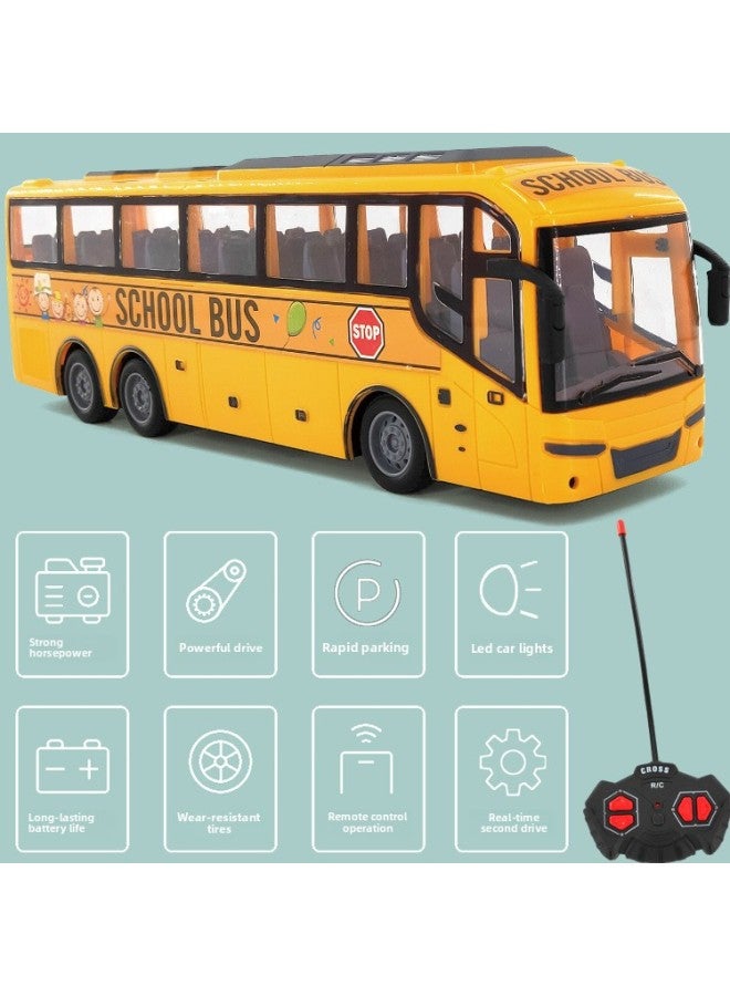 تسوق Generic وLarge Size Children's RC Remote Control Bus Boy Charging ...
