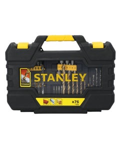 Stanley 76-Piece Drill and Screwdriver Bit Set | Yellow Friday Sale