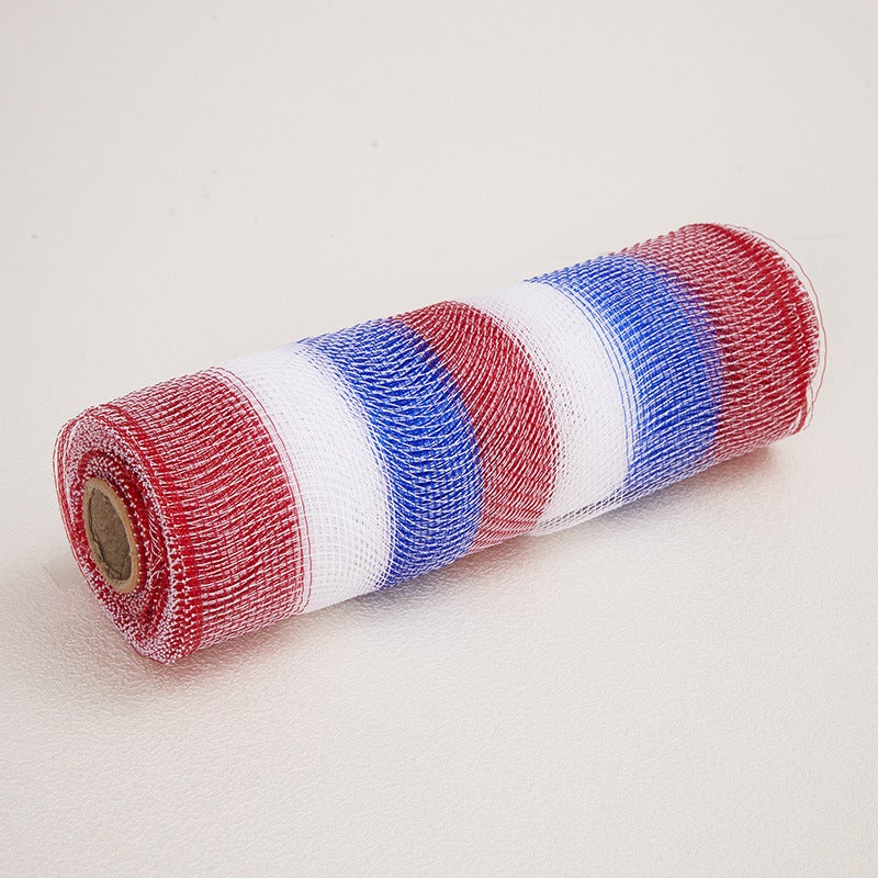 Generic 10 Inch * 10 Yards Pp Gauze Roll Wreath Material Christmas Gold ...