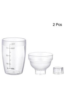 Generic 300ml transparent cocktail shaker mixer KSA | Riyadh, Jeddah