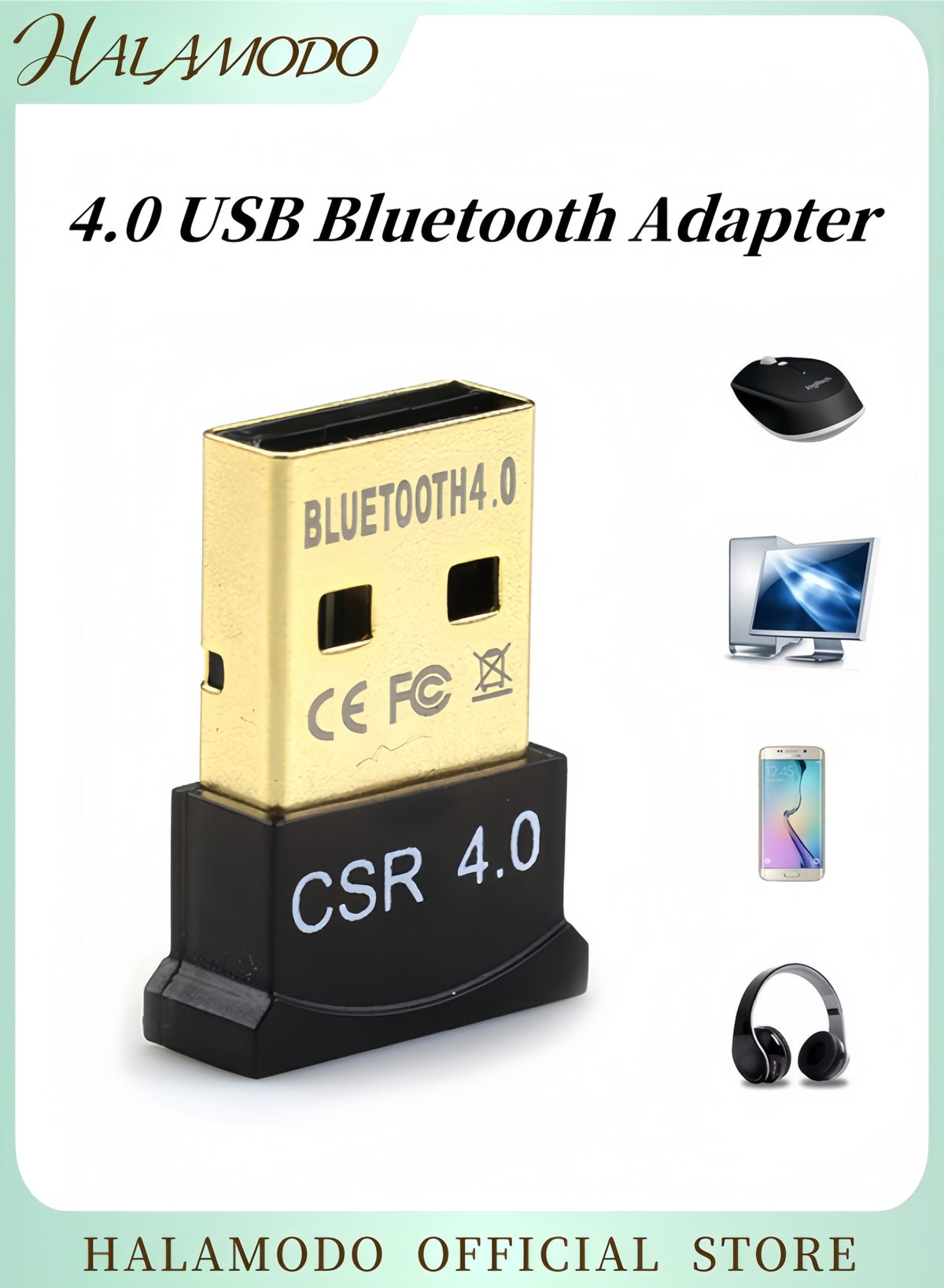 Generic 4.0 USB Bluetooth Adapter Mini USB Bluetooth Network Adapters ...