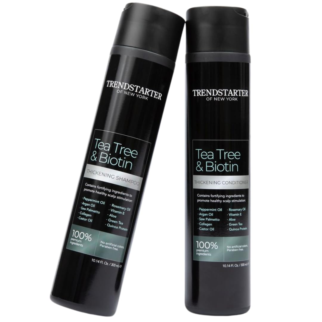 TRENDstarter TRENDSTARTER - TEA TREE & BIOTIN THICKENING SHAMPOO ...