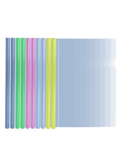 SYOSI Clear Report Covers A4 Size with Sliding Bars, 15mm Presentation ...