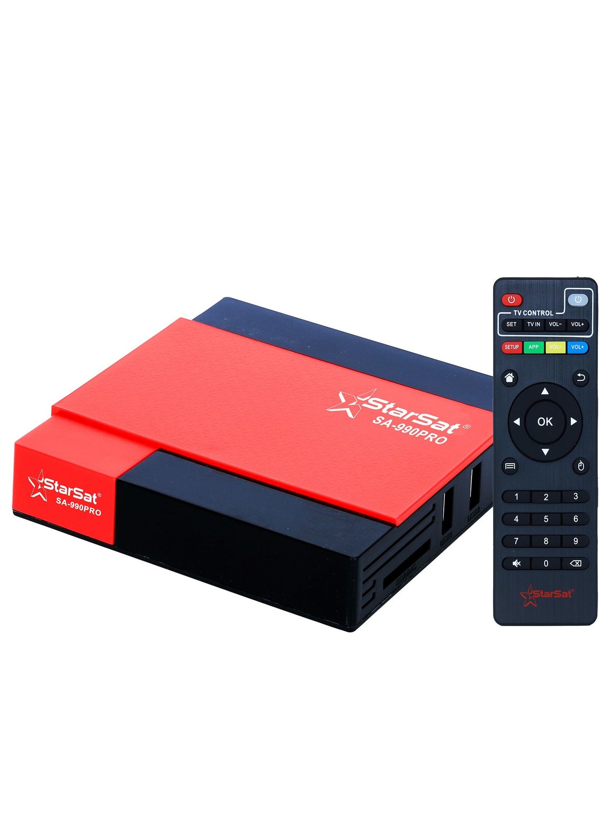 StarSat StarSat SA-990PRO 4K Smart TV Box Android 9.0 2GB 16GB WiFi BT ...