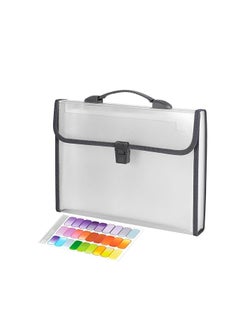 TRANBO 13 Pockets Expanding File Folder, A4/Letter Size Document ...